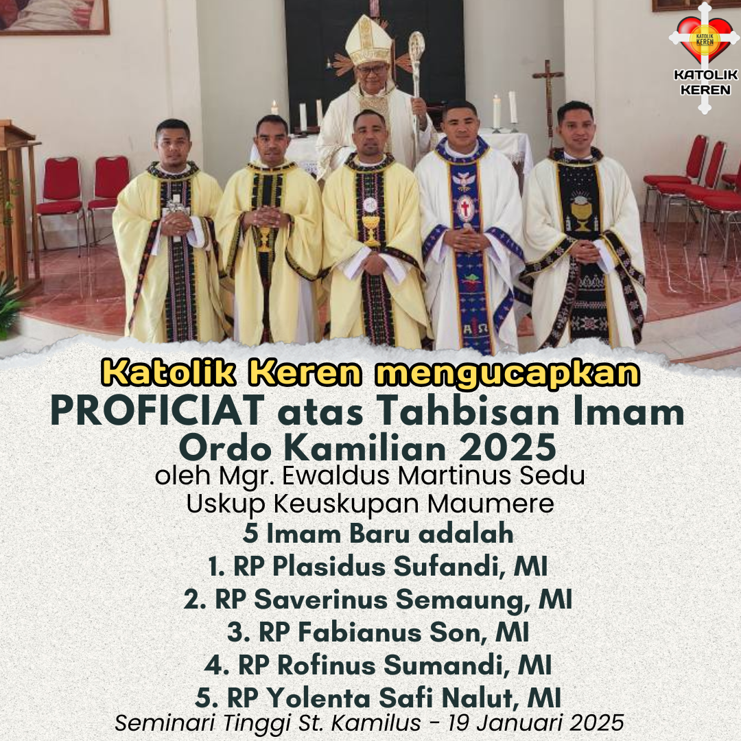 Tahbisan Imam Kamilian 2025 - Katolik Keren