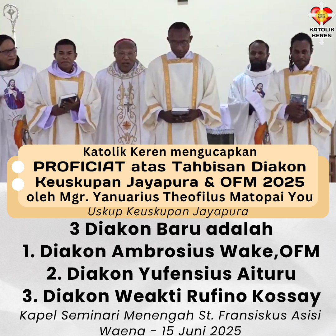 Tahbisan Diakon Jayapura 2025 - Katolik Keren
